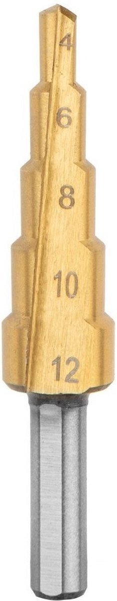 HSS trapboor set - Slangenboren - 7 delig - Met opbergdoosje | bol