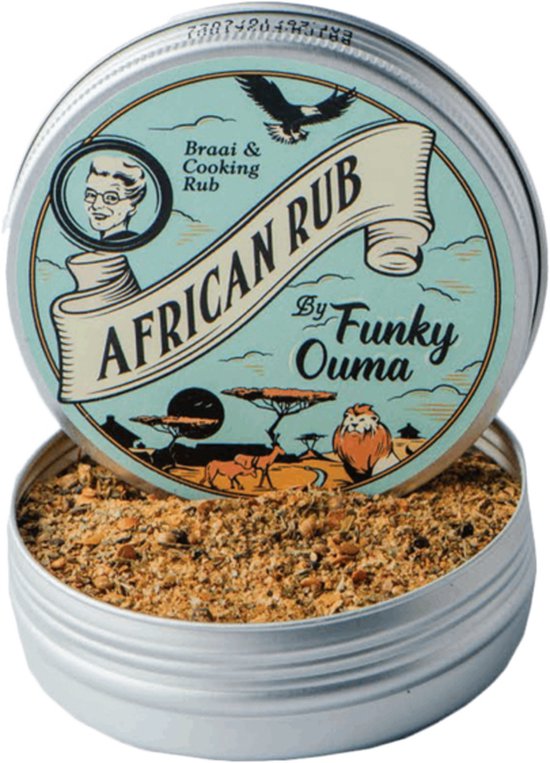Funky Ouma - African Rub - Travel Bin 55g | bol.com