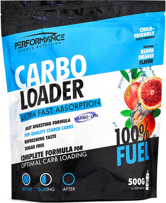 Performance Sports Nutrition - Carbo Loader (Grapefruit - 500 gram ...