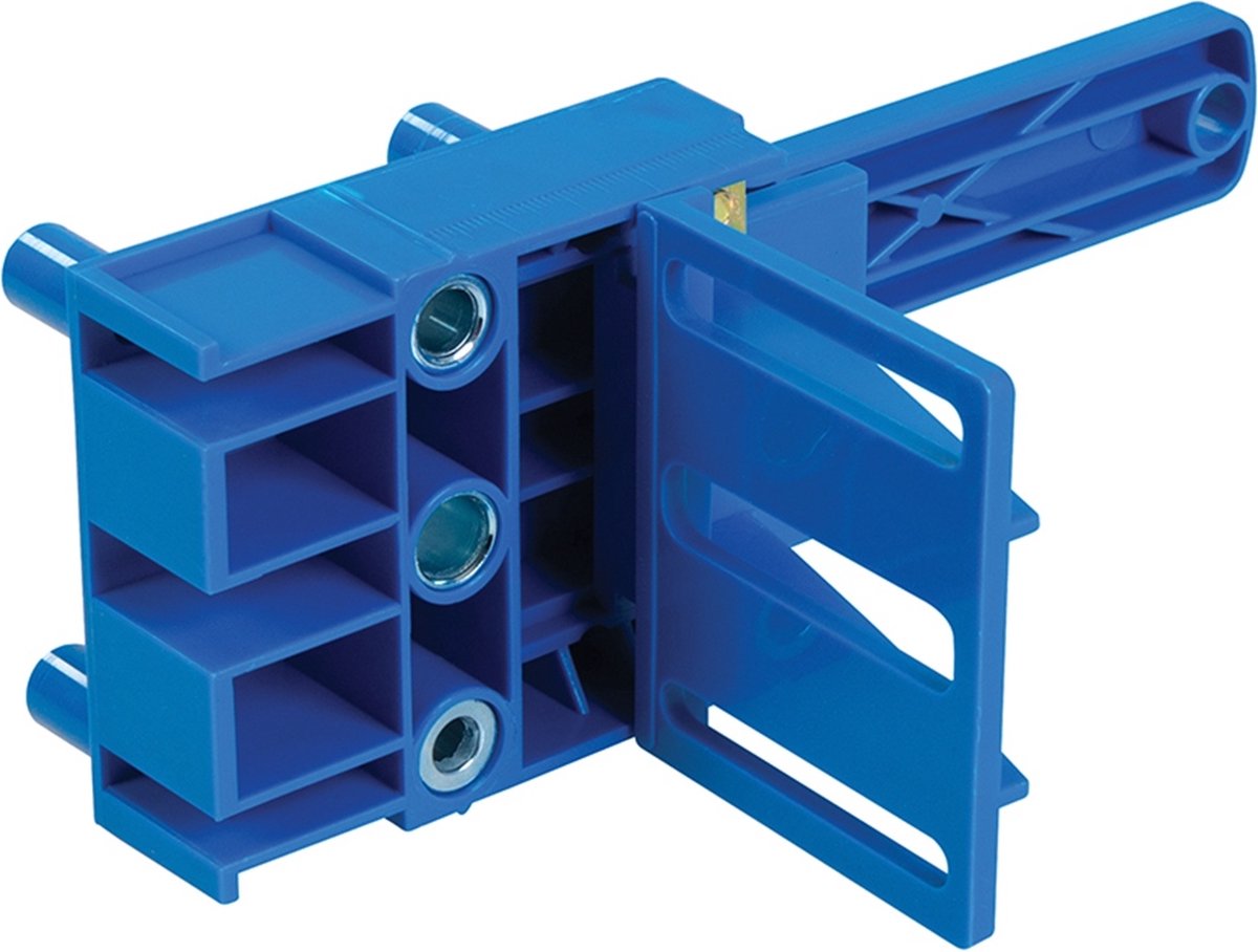 Silverline Deuvel Mal - Hardstalen Inzetstukken - Ø 30 mm - Blauw | bol.com