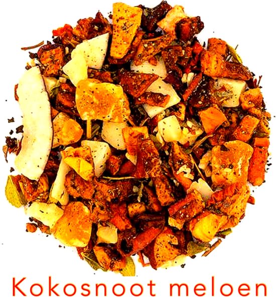 Losse thee - Kruidenthee - Kokosnoot Meloen - Thee - Verse thee ...