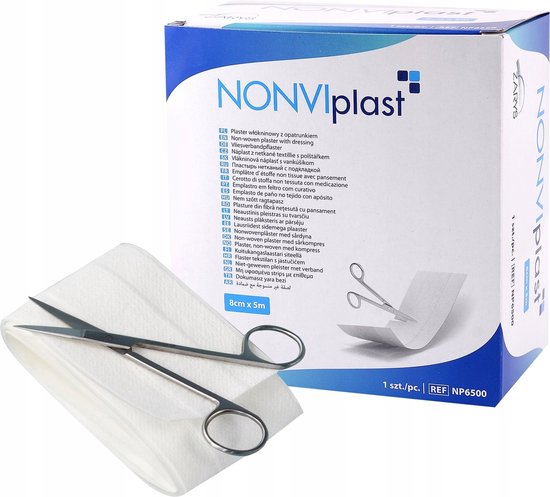 Wondpleisters op maat knipbaar - Sensitive Pleisters - Zelfklevend ...