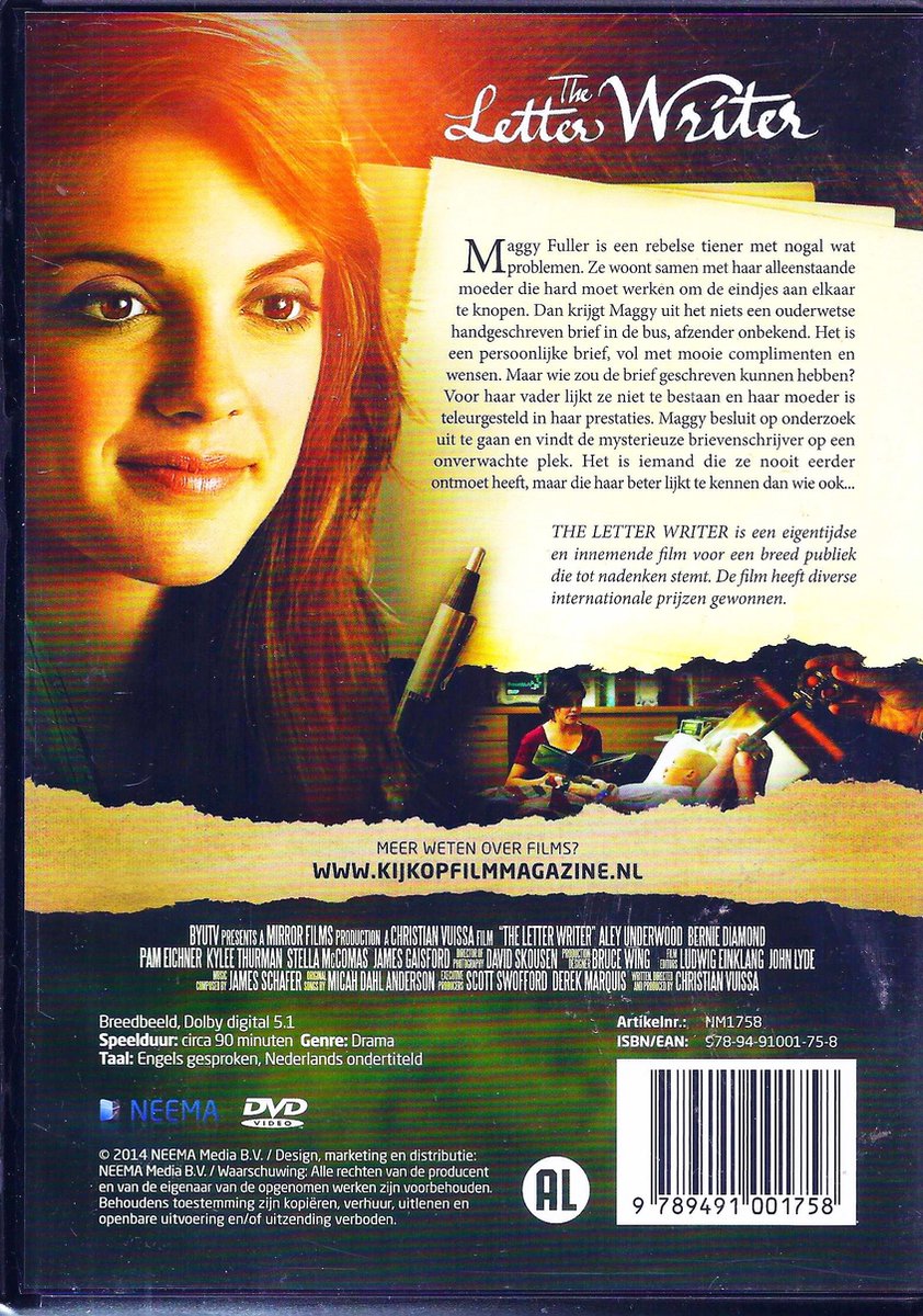 Letter Writer (Dvd), Bernie Diamond | Dvd's | bol.com