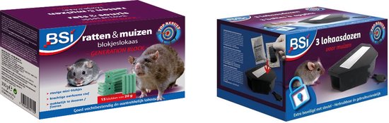 Generation Block 300gram - tegen muizen - muizengif - 15 x 20gram - BSI ...