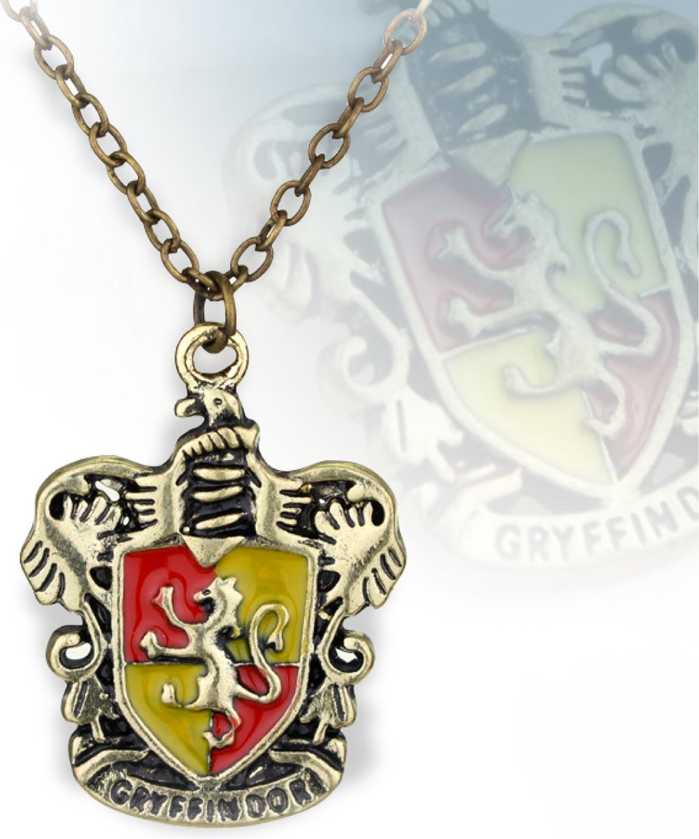 Gryffindor - badge - Harry potter ketting - harry potter kleding ...