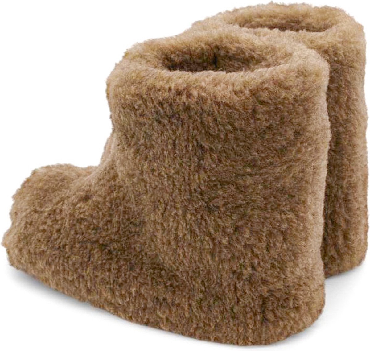 Texelse wollen sloffen bruin – 41 / 42 | bol.com