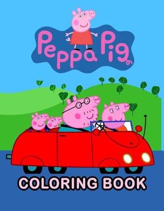 Pappa Pig Coloring Book, Creative Design Press | 9781711126760 | Boeken ...