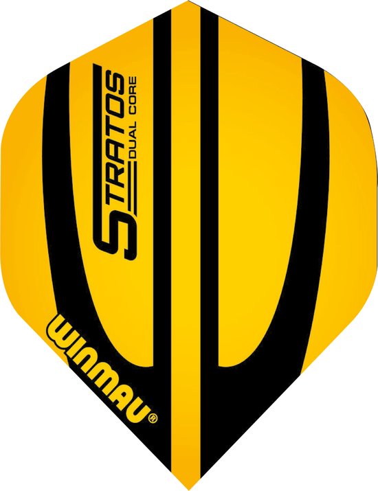Winmau Mega Standard Stratos Geel dartvluchten | bol.com