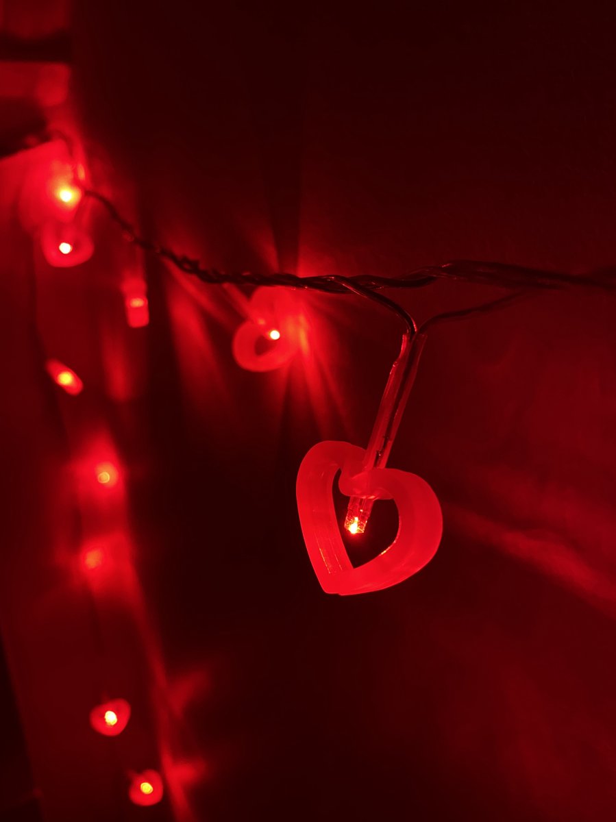 LED lichtsnoer met harten - 24 LED - Rood | bol.com