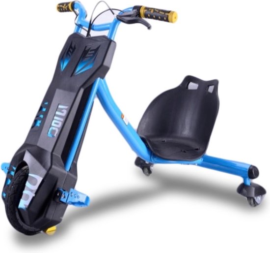 Electric Mini Scooter Drifter Bike Blauw | bol.com