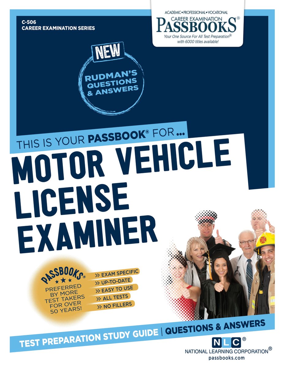 Career Examination Series - Motor Vehicle License Examiner (ebook ...