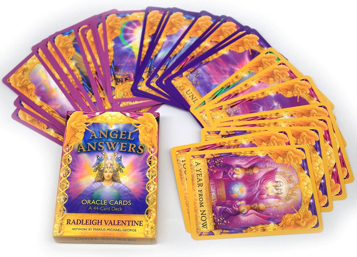 Angel Answers Oracle Cards, Doreen Virtue | 9781401945909 | Boeken ...