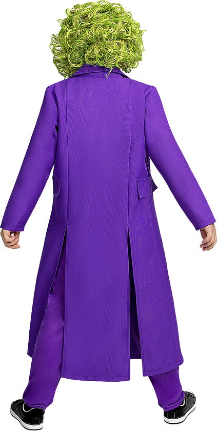 FUNIDELIA Joker kostuum voor jongens - Maat: 97 - 104 cm - Paars | bol