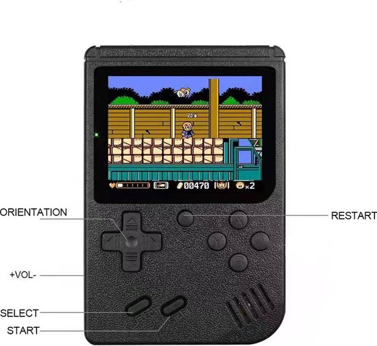 Mini Retro Arcade Spelcomputer - Controller + AV Kabel - Console met ...