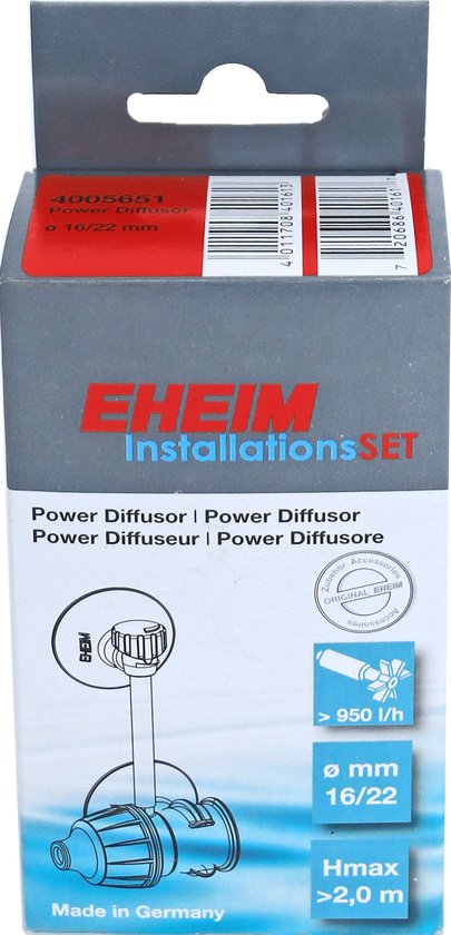 Eheim diffusor 16/22 mm, 400 565 1. | bol.com