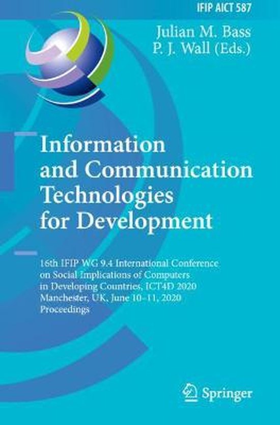 Information and Communication Technologies for Development ...
