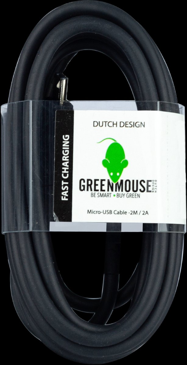 GreenMouse Data Kabel - Micro USB 2 Meter | bol