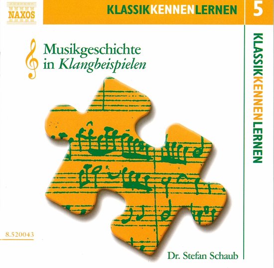 Stefan Schaub - Musikgeschichte-Klangbeispiele (CD), Stefan Schaub | Muziek | bol