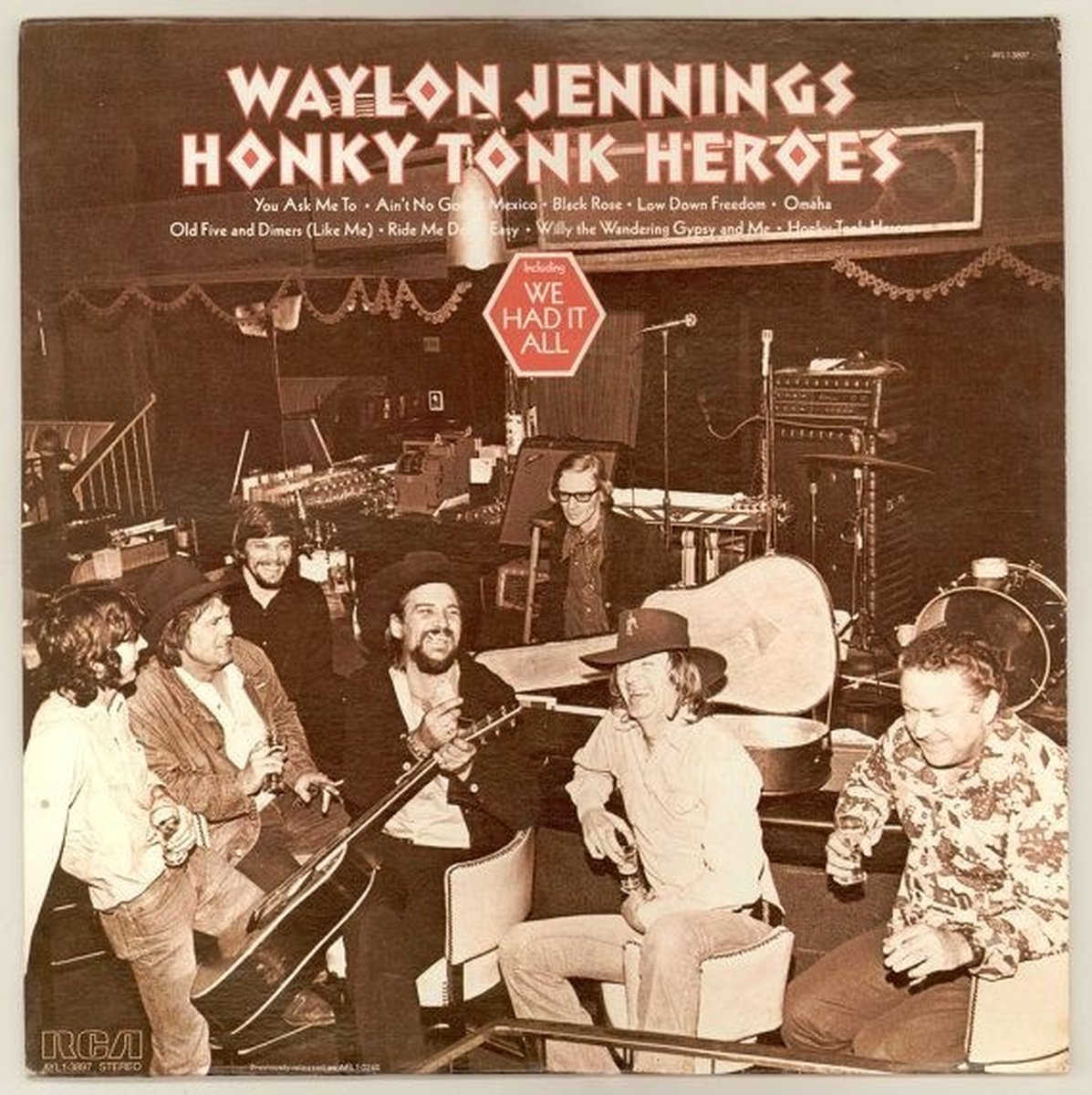 Waylon Jennings - Honky Tonk Heroes (CD), Waylon Jennings | CD (album) | Muziek | bol.com