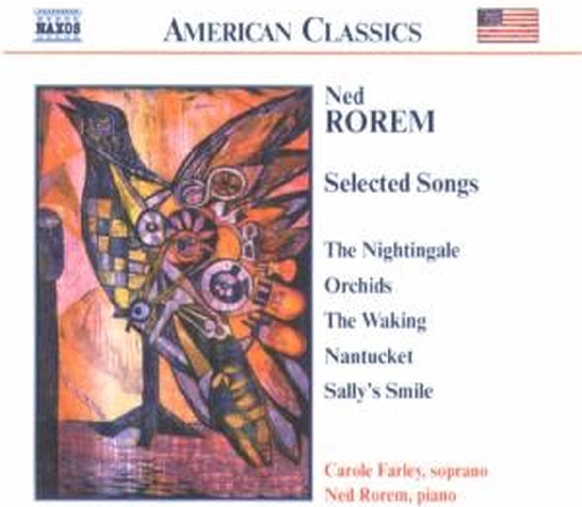 Carole Farley & Ned Rorem - Selected Songs (CD), Ned Rorem | CD (album) | Muziek | bol.com