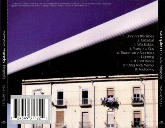 Néapolis, Simple Minds | CD (album) | Muziek | bol
