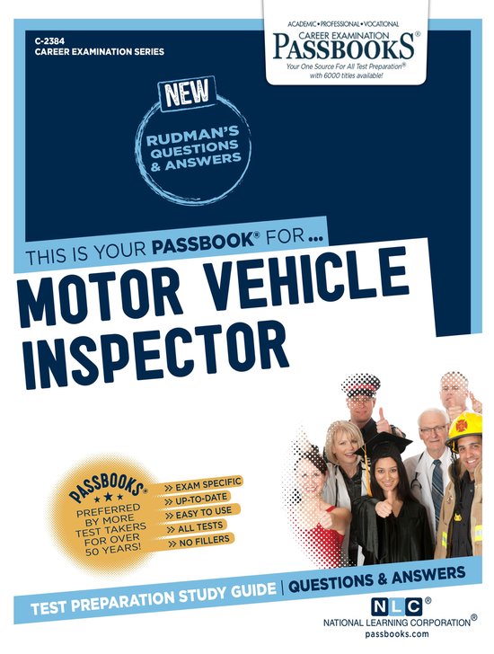 Career Examination Series - Motor Vehicle Inspector (ebook), National ...