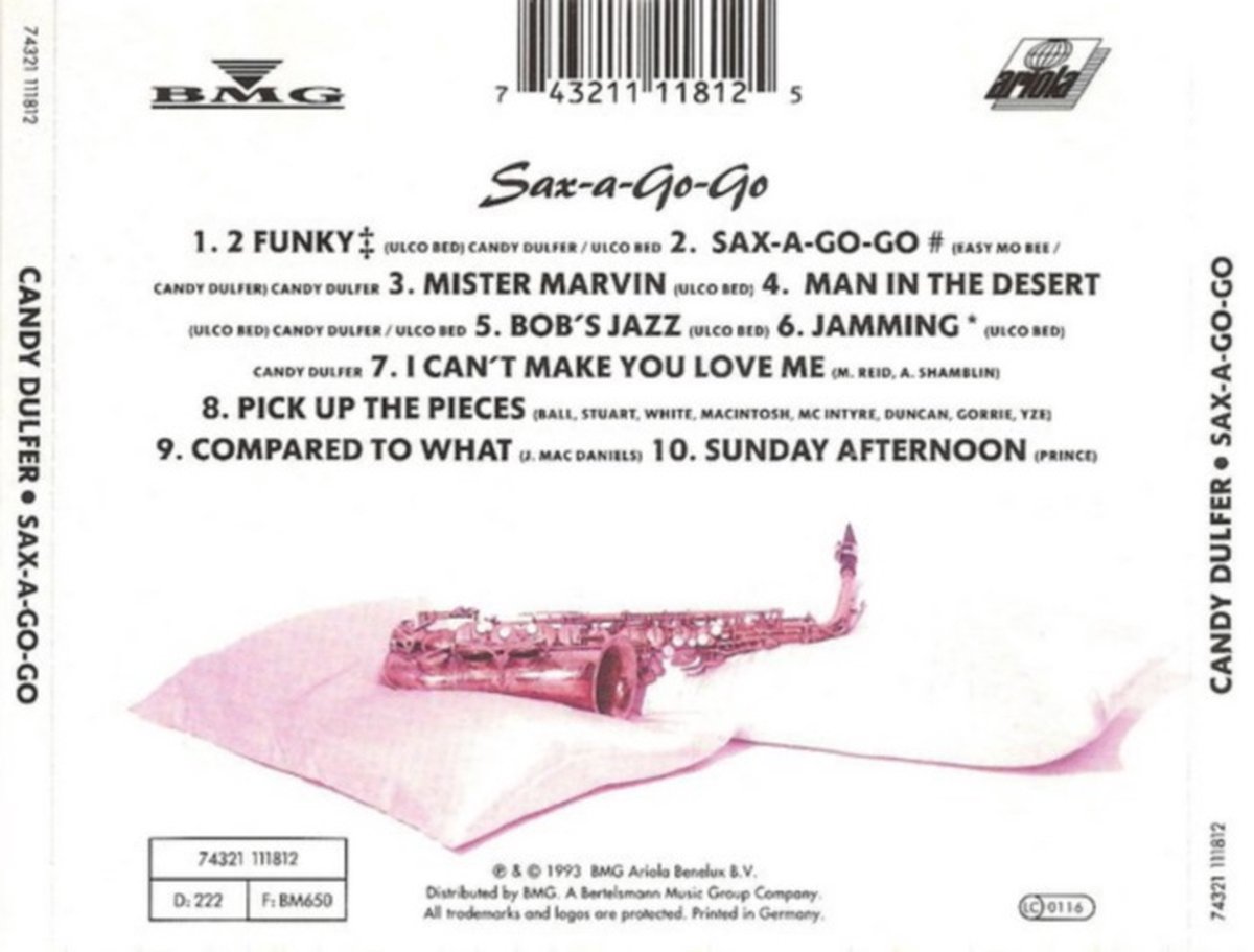 Sax-A-Go-Go, Candy Dulfer | CD (album) | Muziek | bol