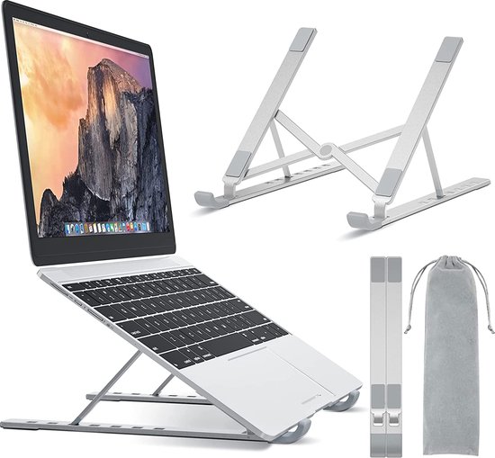 NaSK - Draagbare Laptop Stands voor 10-17,3 inch Laptops Tablet, 7 ...