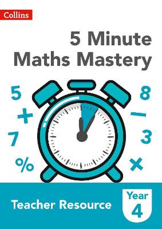 Collins Ks2 Revision and Practice - 5 Minute Maths Mastery Book 4 | 9780008311179 |... | bol.com