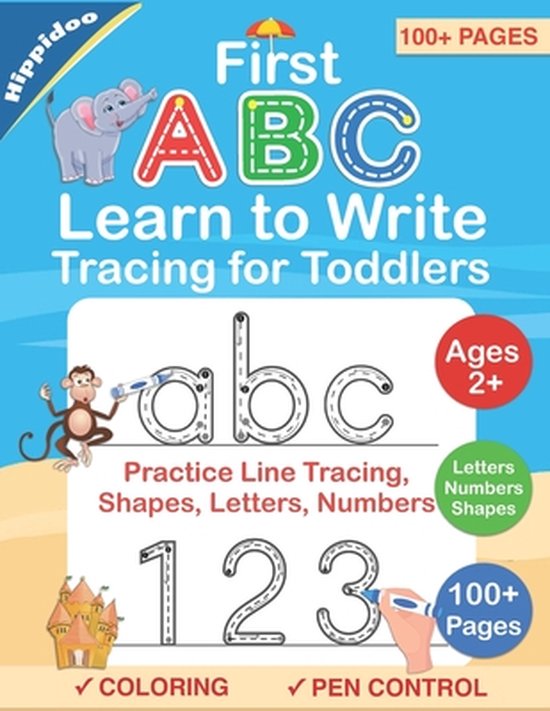 Learn Pen Control, Letters, Numbers, Sight Words & Math for Preschool ...