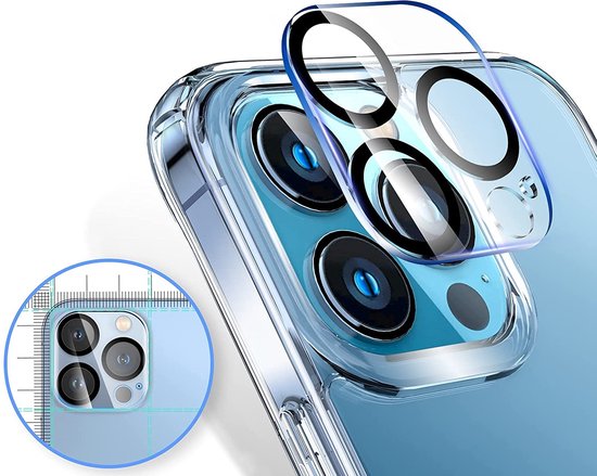 Camera Lens Protector - Geschikt voor iPhone 13 Pro Max - Screenprotector - Gehard... | bol