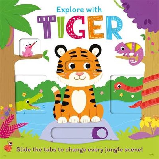 Peekaboo Sliders- Explore with Tiger, Igloo Books | 9781788104395 ...