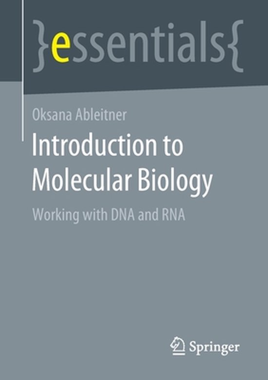 Introduction to Molecular Biology | 9783658339197 | Oksana Ableitner ...