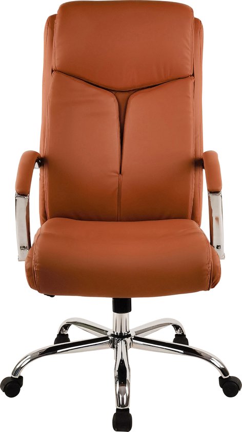 Bureaustoel Halsua Kunstleer, Grijs | bol