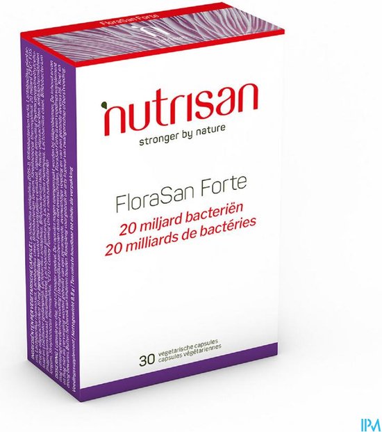 Nutrisan FloraSan Forte - 30 capsules | bol