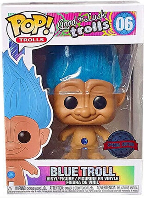 Funko Pop! Trolls - Blue troll (Special Edition) | bol