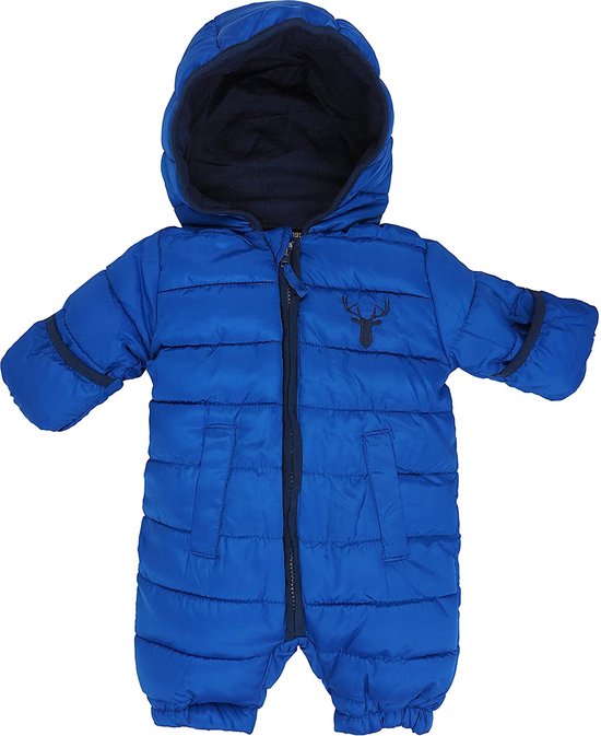 Honour & Pride - Baby Snowsuit - Skipak - Blauw - 6 mnd | bol