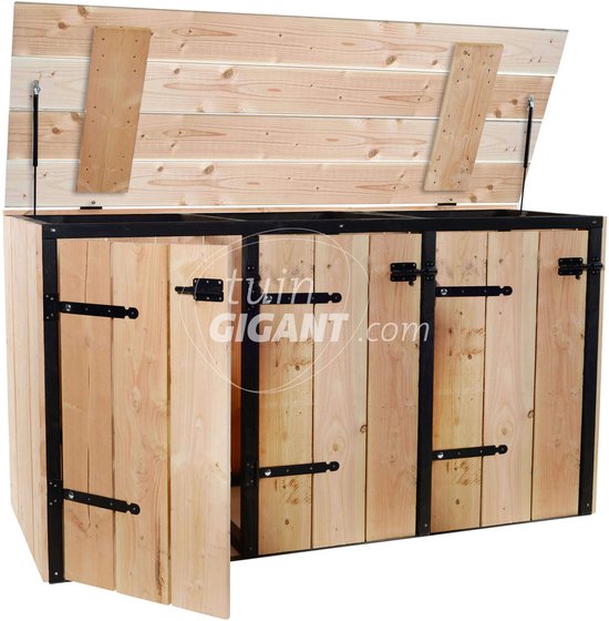 Container ombouw voor 3 containers - Douglas | bol.com