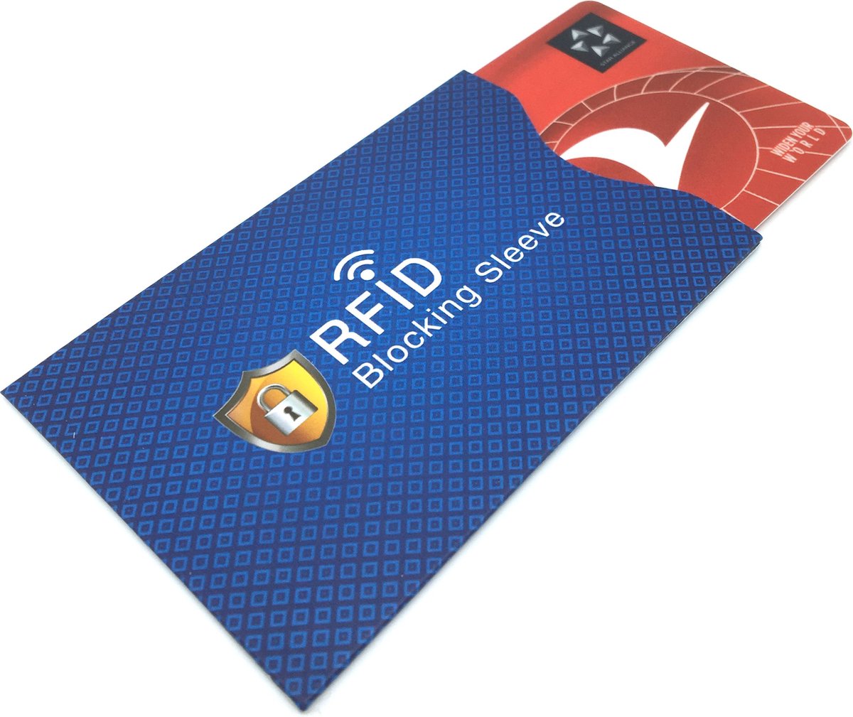 RFID pinpas creditcard hoesjes Blauw ( 3 Pack ) ID kaart beschermers ...