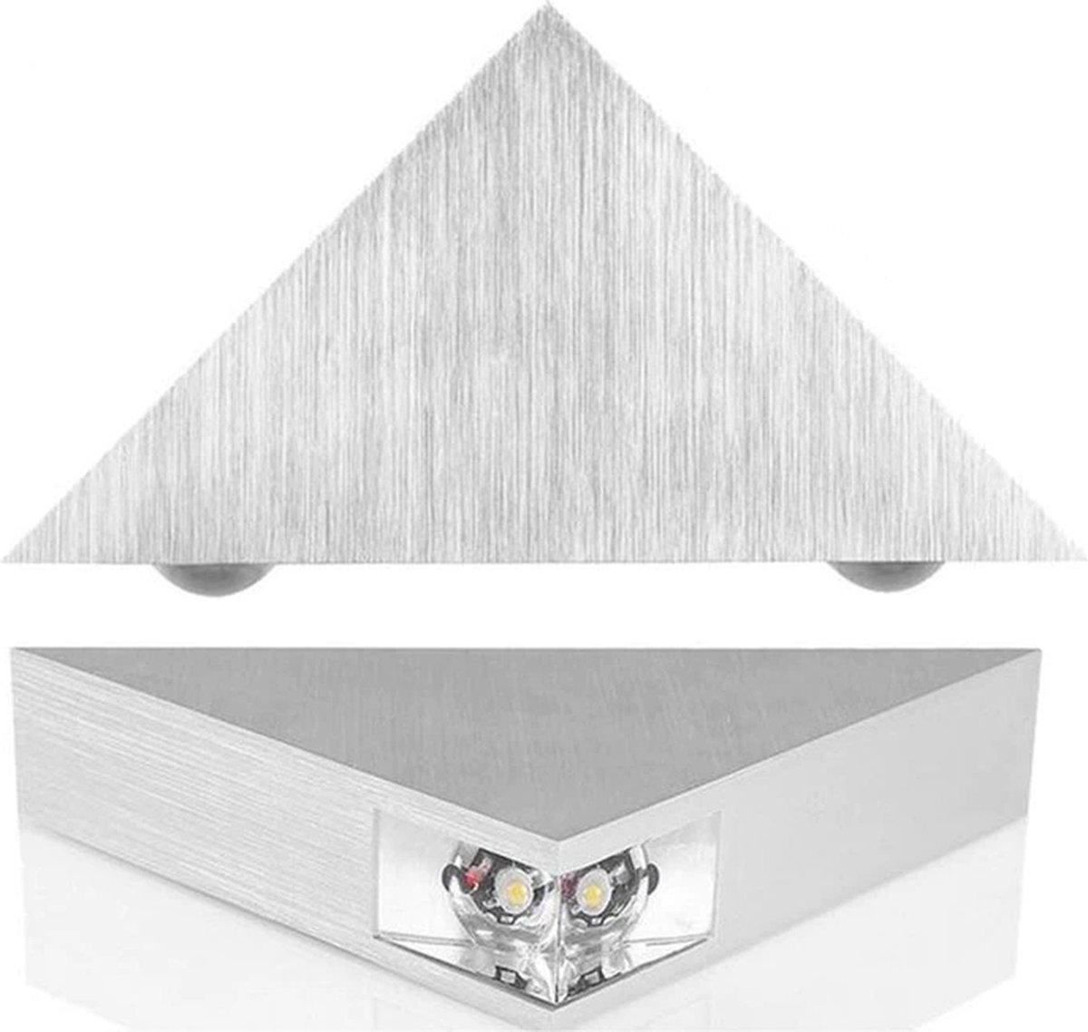 Moderne LED Wandlamp - Muurlamp Voor Binnen Driehoek Lamp - Lampen ...