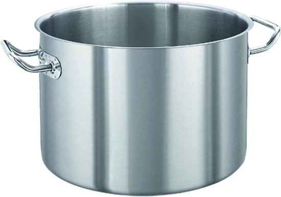 Kapp Kookpan Met Deksel 8,8 Liter 24 Cm Rvs Zilver | bol