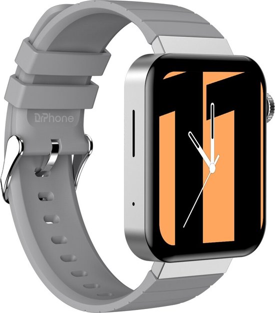 DrPhone iNX - Metalen Smartwatch Bluetooth Bellen - Microfoon ...