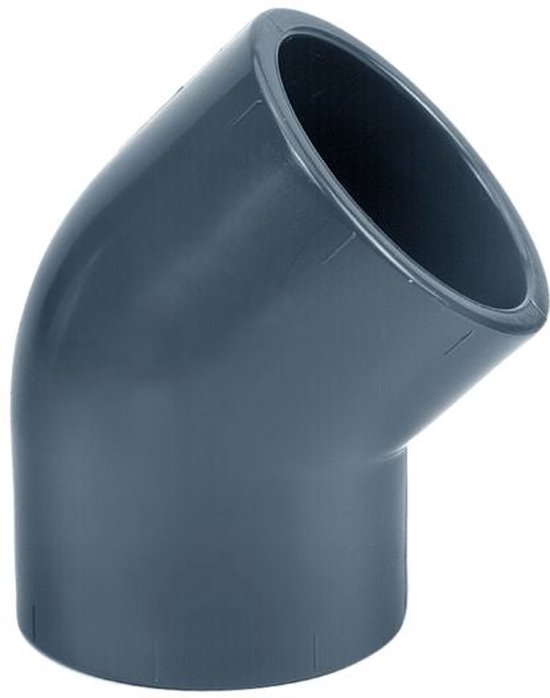 PVC knie 45° 1½ lijm PN16 | bol.com
