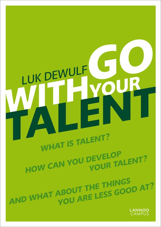 Go with Your Talent, Luk Dewulf | 9789401402965 | Boeken | bol.com