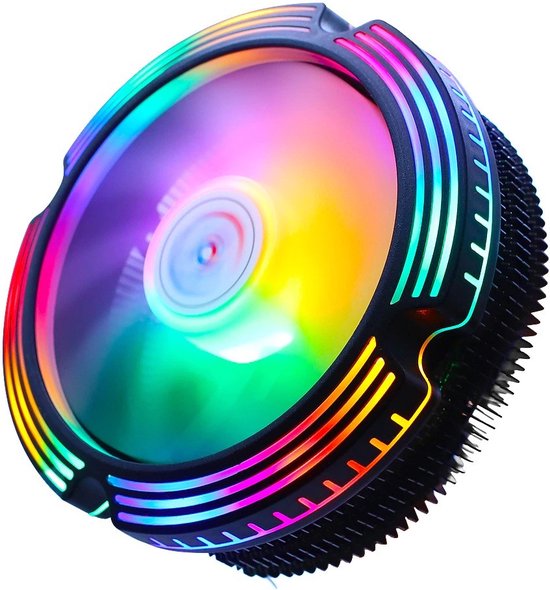 Sokany - CPU Cooler met RGB Verlichting - 120mm - Voor Intel & AMD ...