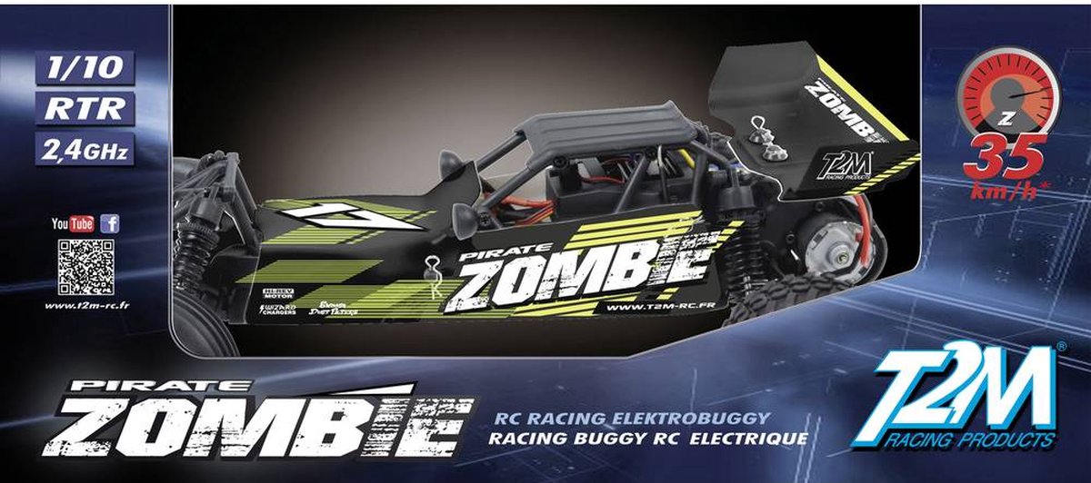 T2M Pirate Zombie Brushed 1:10 RC auto Elektro Buggy ...