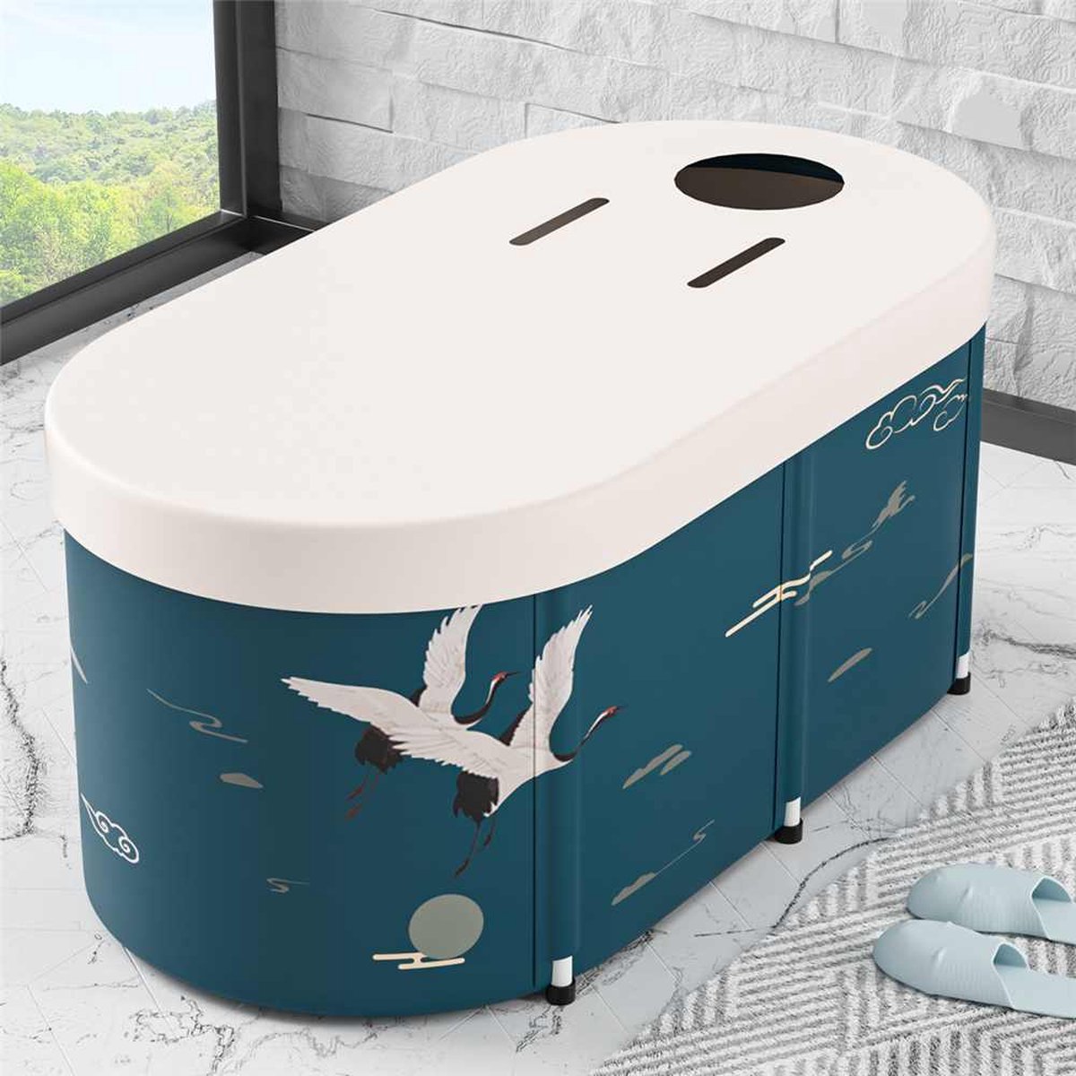 Bath bucket - Opvouwbaar Zitbad - Zitbad voor Volwassenen - Ligbad voor ...