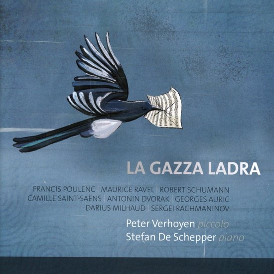 Peter Verhoyen & Stefan De Schepper - La Gaza Ladra Piccolo & Piano (CD ...