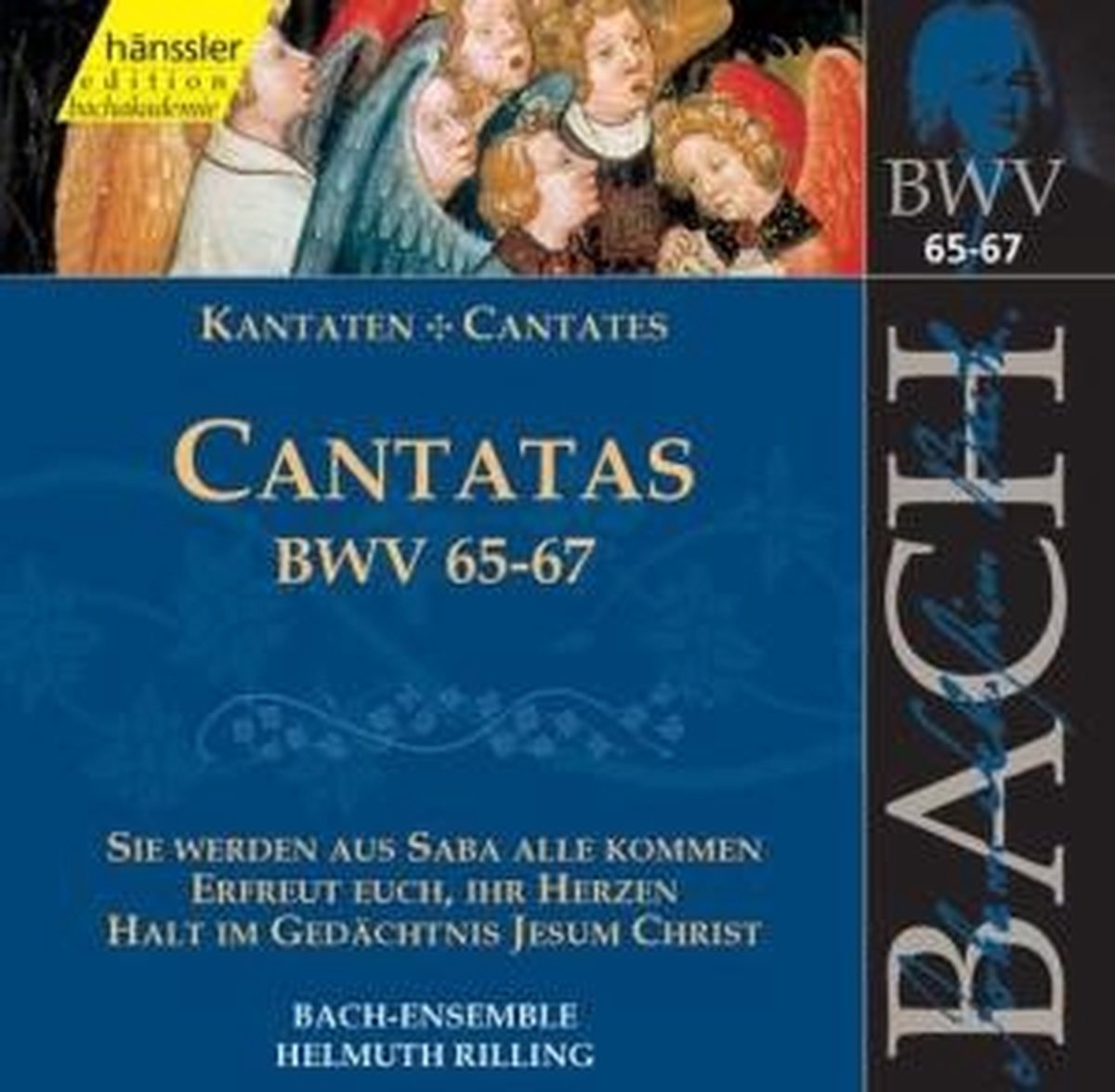 Bach-Ensemble, Helmuth Rilling - J.S. Bach: Cantatas Bwv 65-67 (CD ...