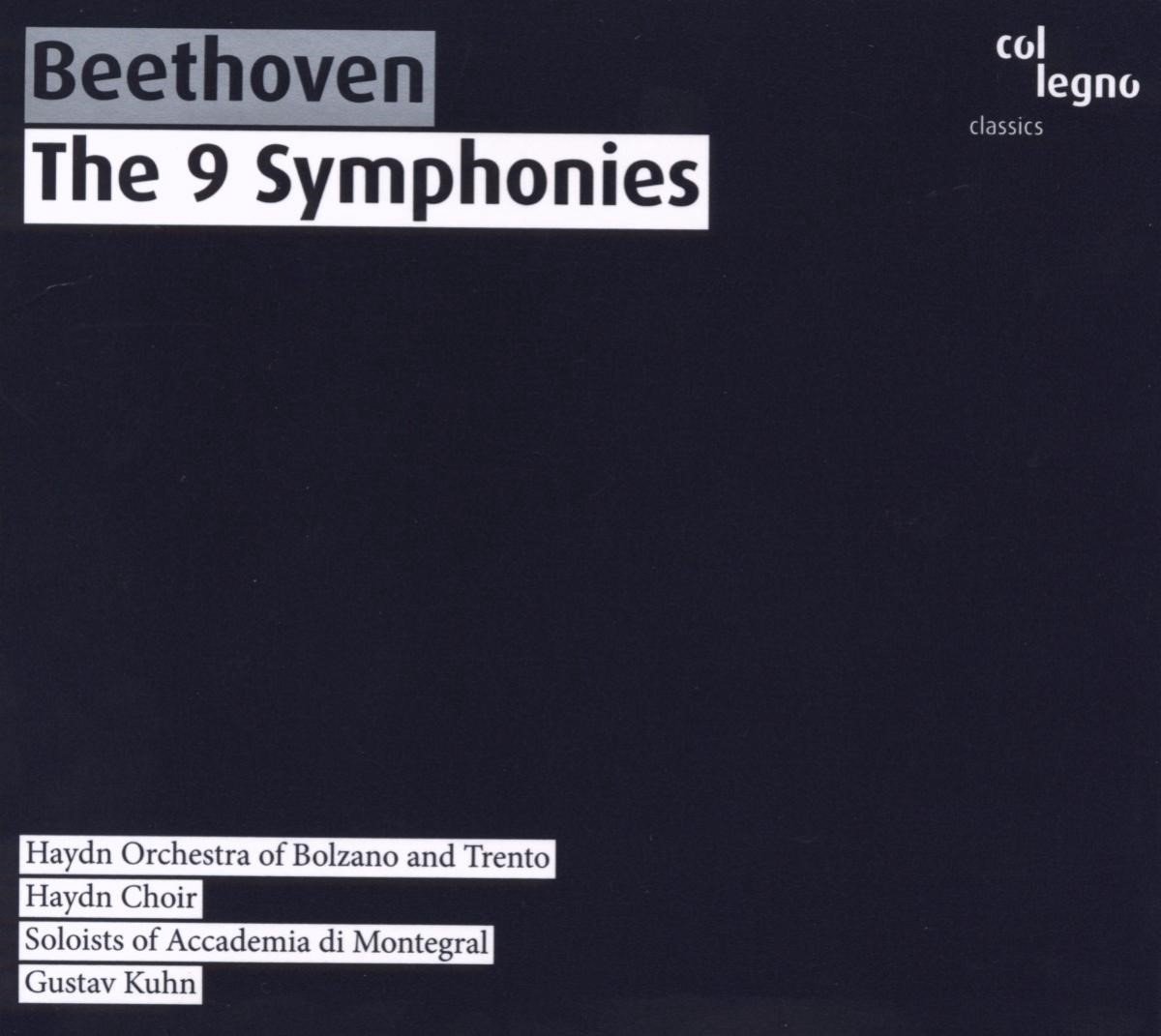 Haydn Orchestra Von Bozen Und Trient,Gustav Kuhn - Beethoven: The 9 ...